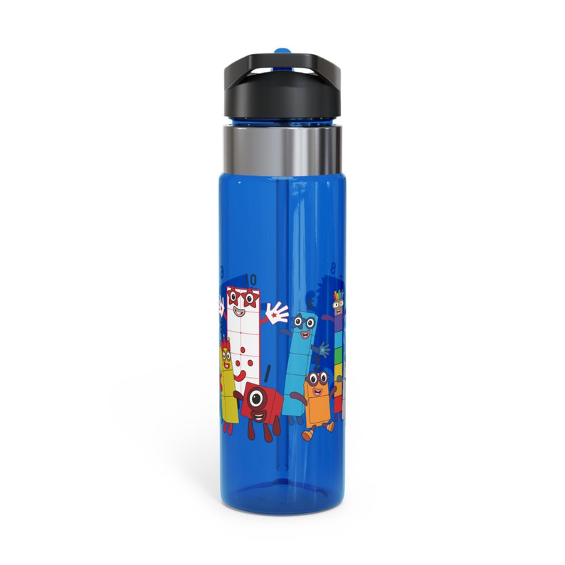 Number Blocks Water Bottle - Camelbak Eddy® or Kensington™, Number ...