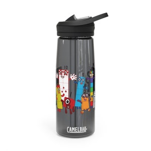 Number Blocks Water Bottle - Camelbak Eddy® or Kensington™, Number ...