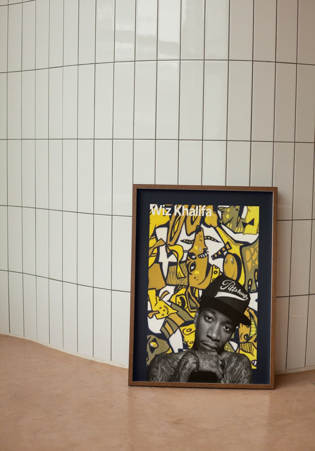 Wiz Khalifa Poster, Wiz Khalifa Gift, Digital Download, Wall Art Poster ...