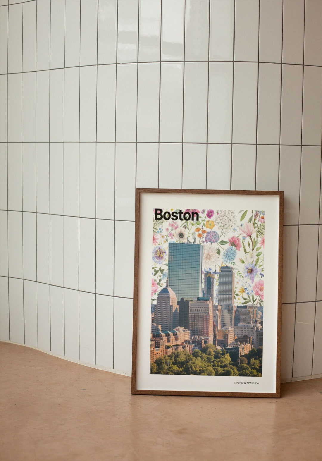 Boston Poster Boston Print Digital Download Wall Art Poster City Poster ...