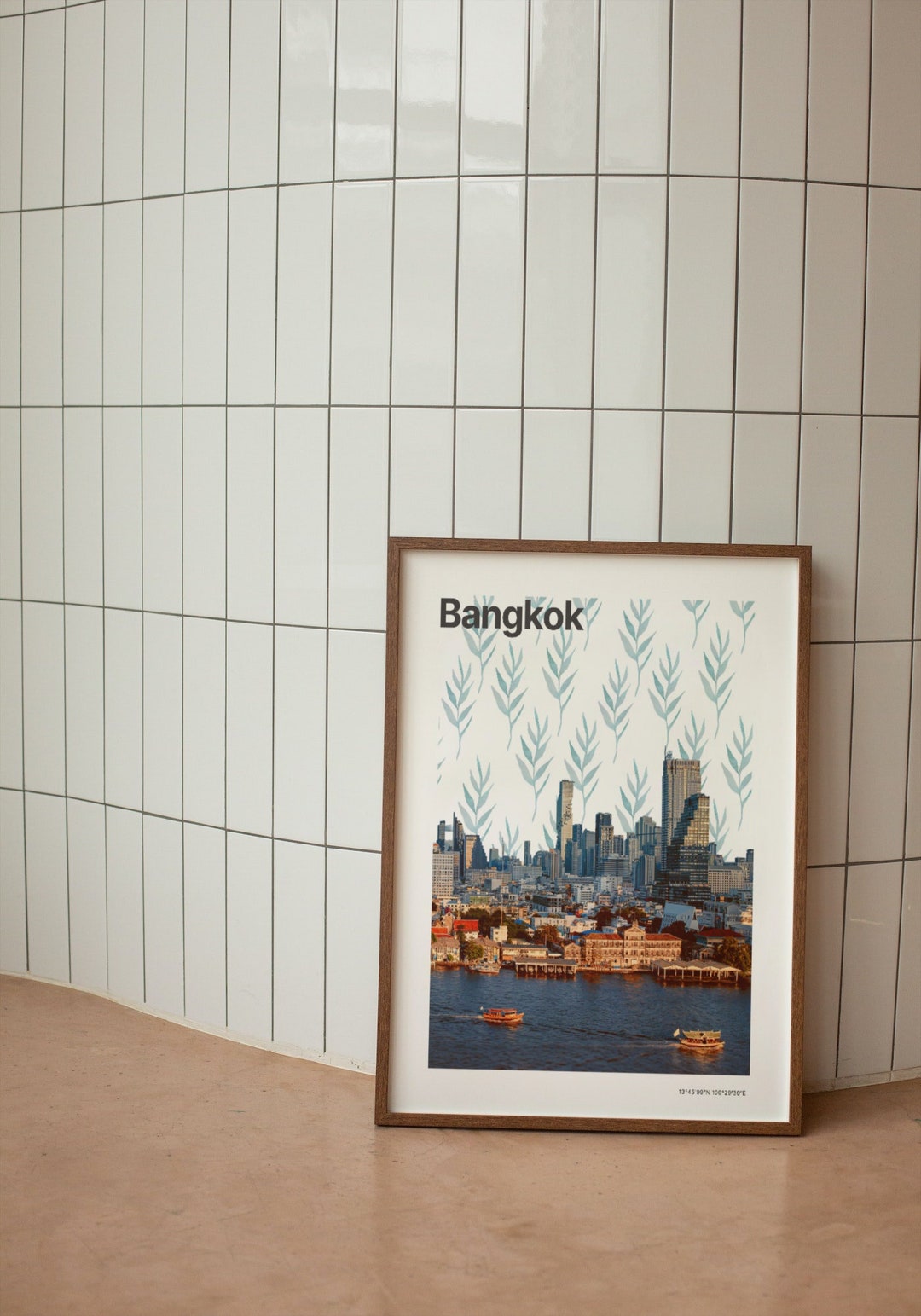 Bangkok Poster, Digital Download, Wall Art, City Poster - Etsy
