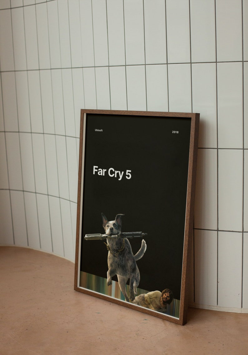 Far Cry Poster, Far Cry Art, Digital Download, Wall Art Poster, Video ...