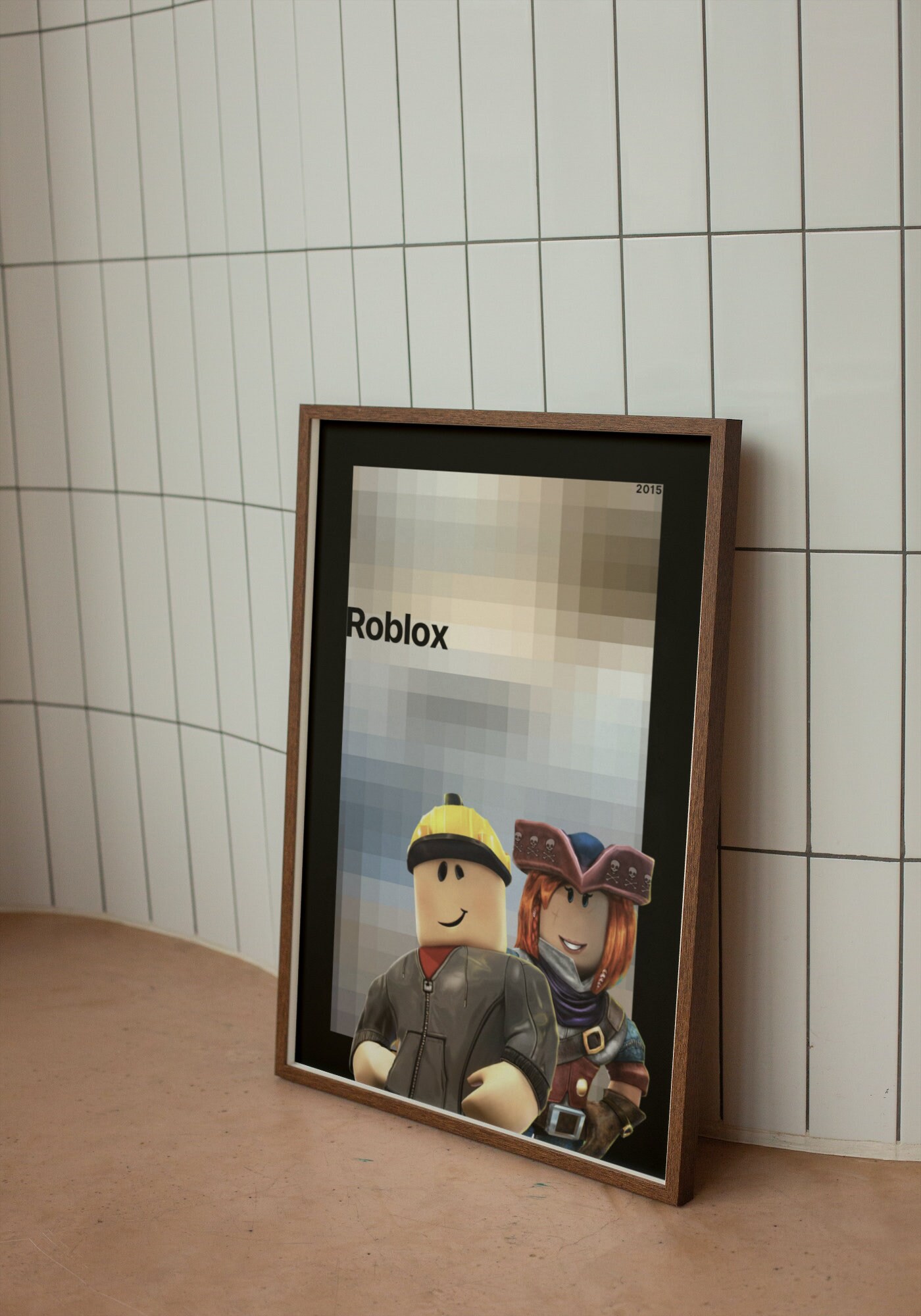 Roblox Poster, Roblox Art, Digital Download, Wall Art Poster, Video ...