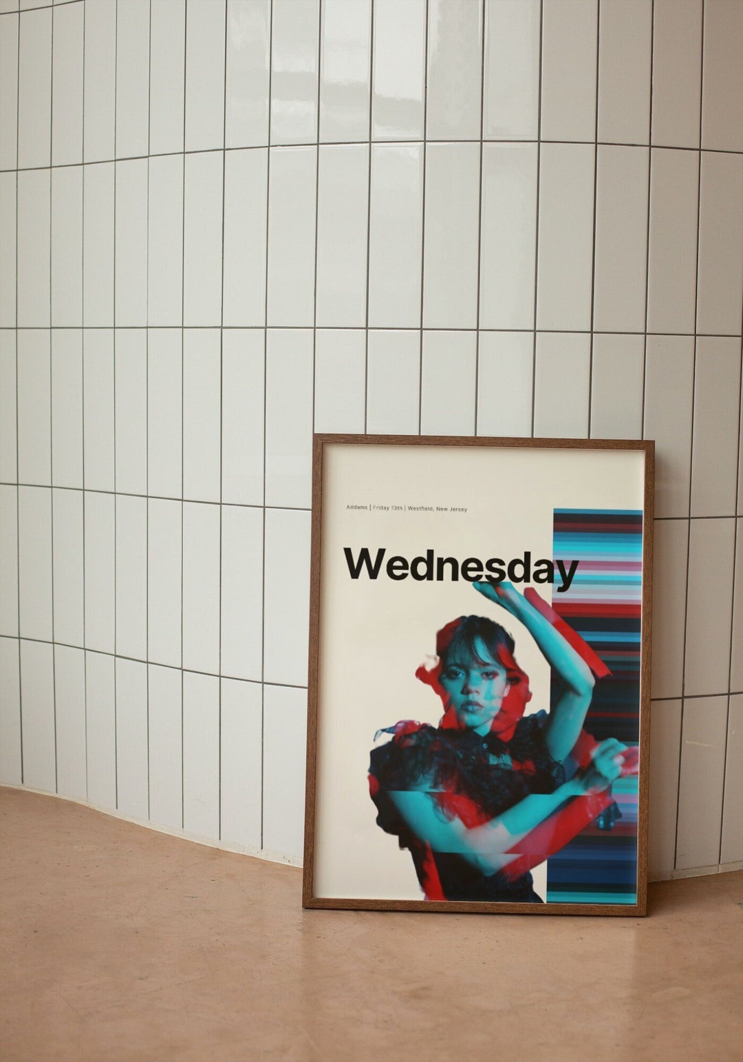 Wednesday TV Poster Digital Posters Minimalist Movie Poster Digital ...