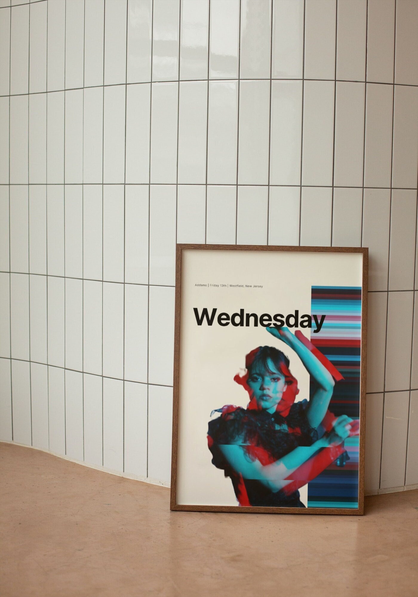 Wednesday TV Poster Digital Posters Minimalist Movie Poster Digital ...