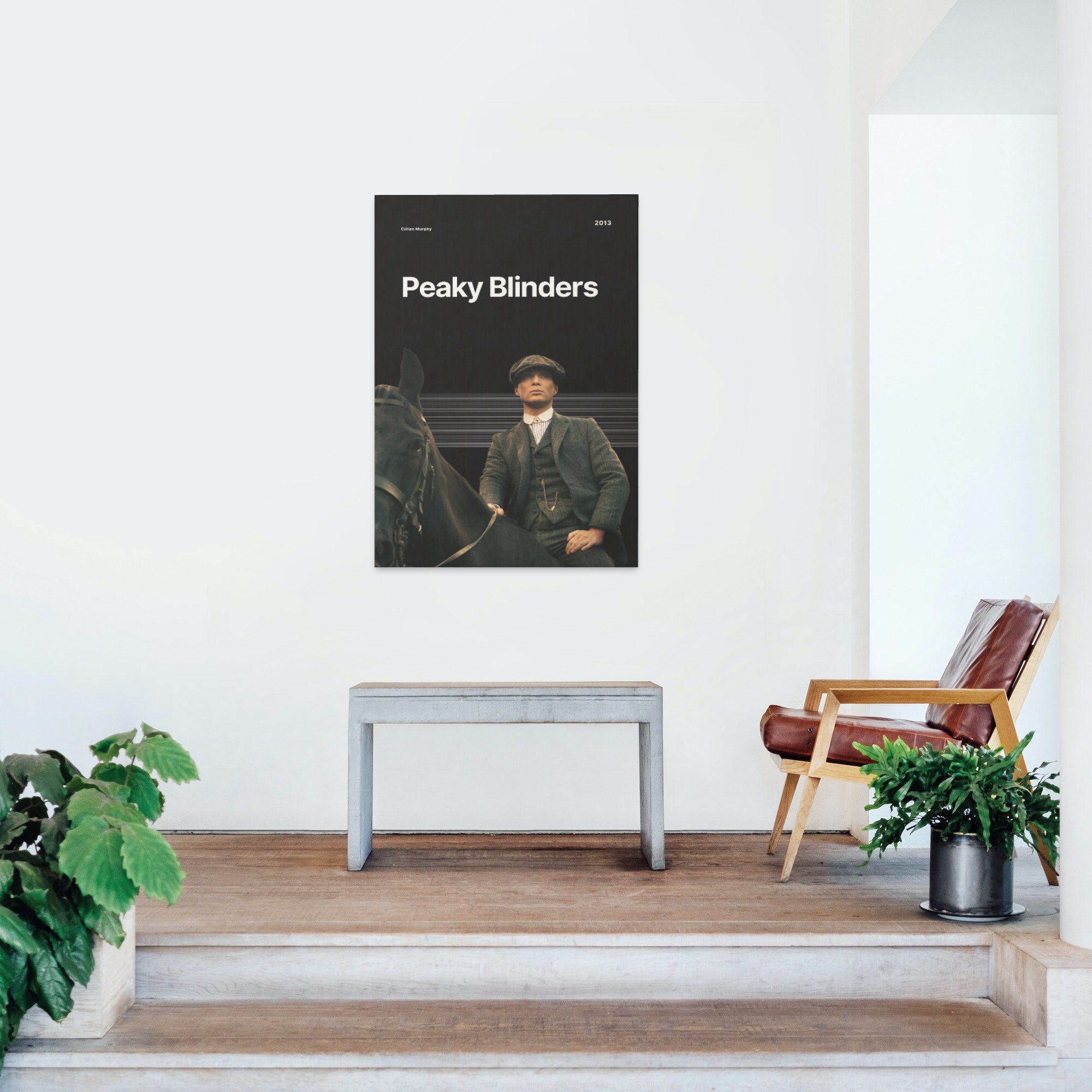Póster Peaky Blinders TV Series, Vintage Movie, Thomas Shelby Peaky ...