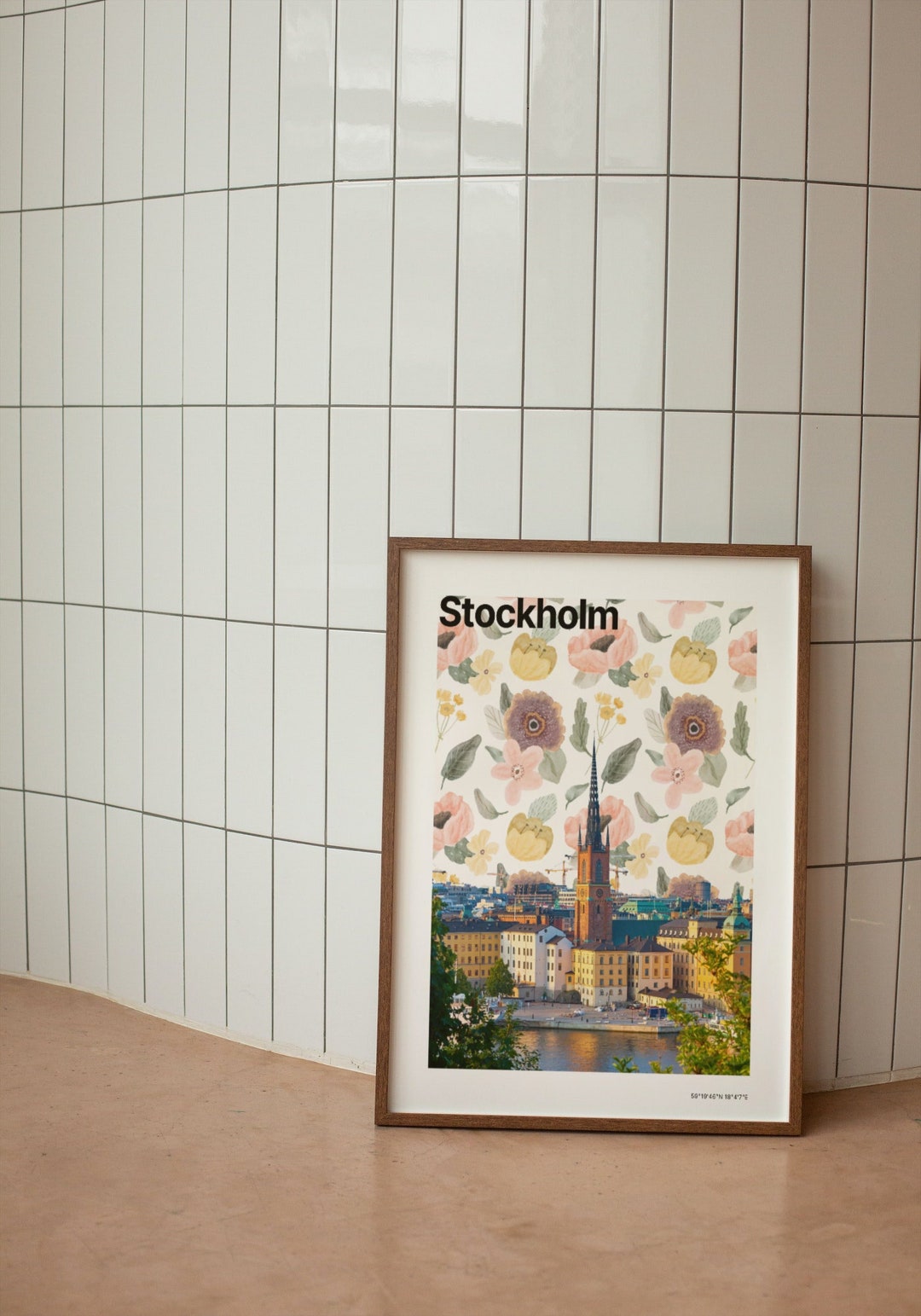Stockholm Poster, Digital Download, Wall Art, City Poster - Etsy