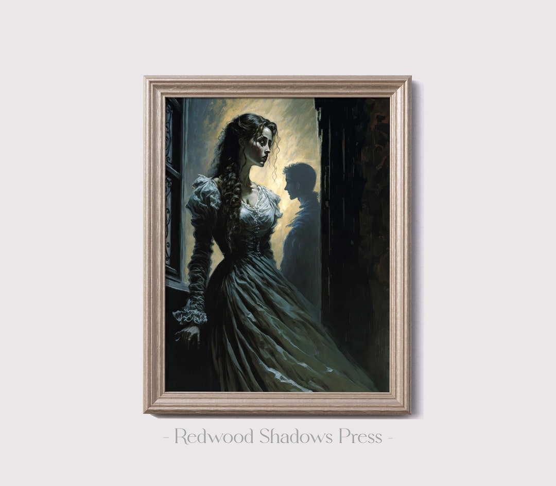 Printable Gothic Art Print Witchy Goth Wall Art Dark - Etsy