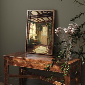 Printable Cottage Wall Art Cottagecore Decor Cozy Art Print Cute Rustic ...