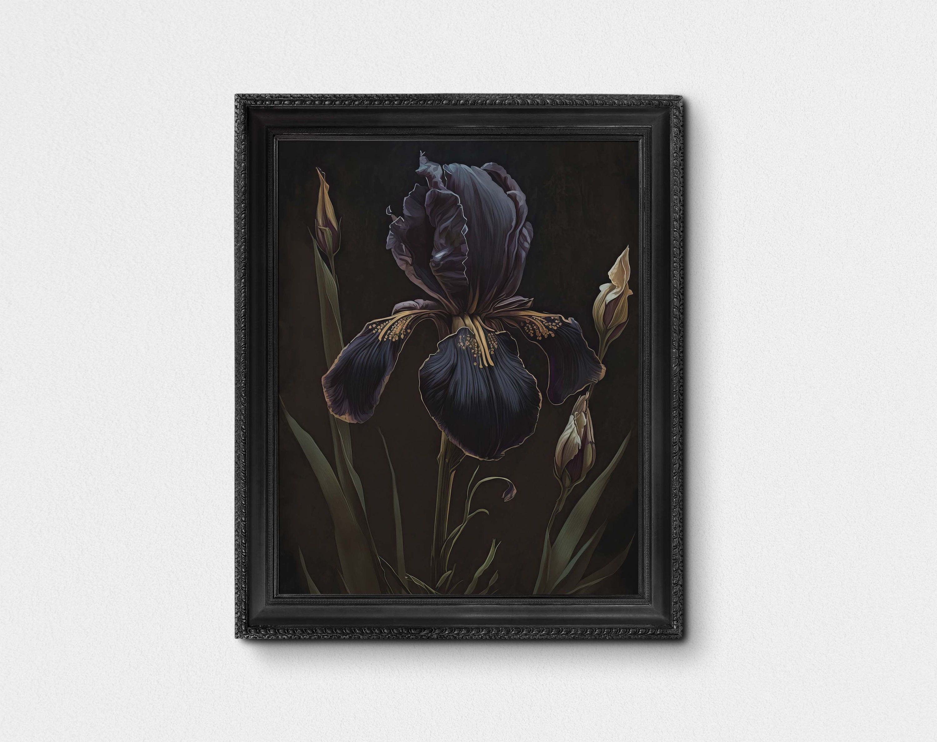 Printable Iris Flower Print Floral Digital Download - Etsy