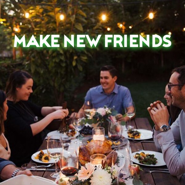 Make New Friends - Etsy