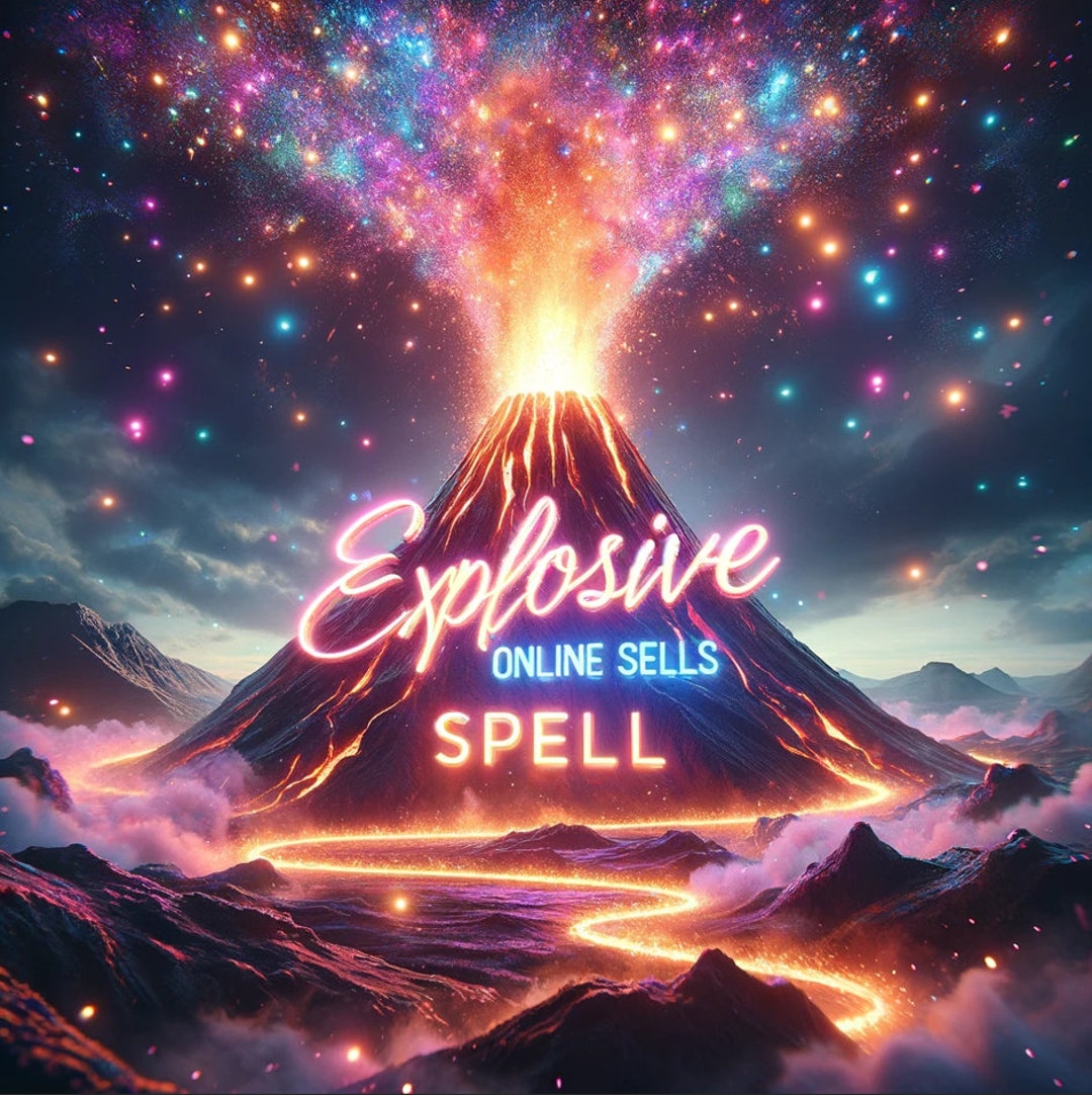 ONLINE BUSINESS SPELL Let the Volcano Explode read the Description ...
