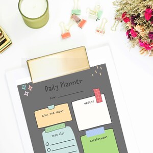 Printable Kids Planner – Daily & Weekly Organization (digital Download ...