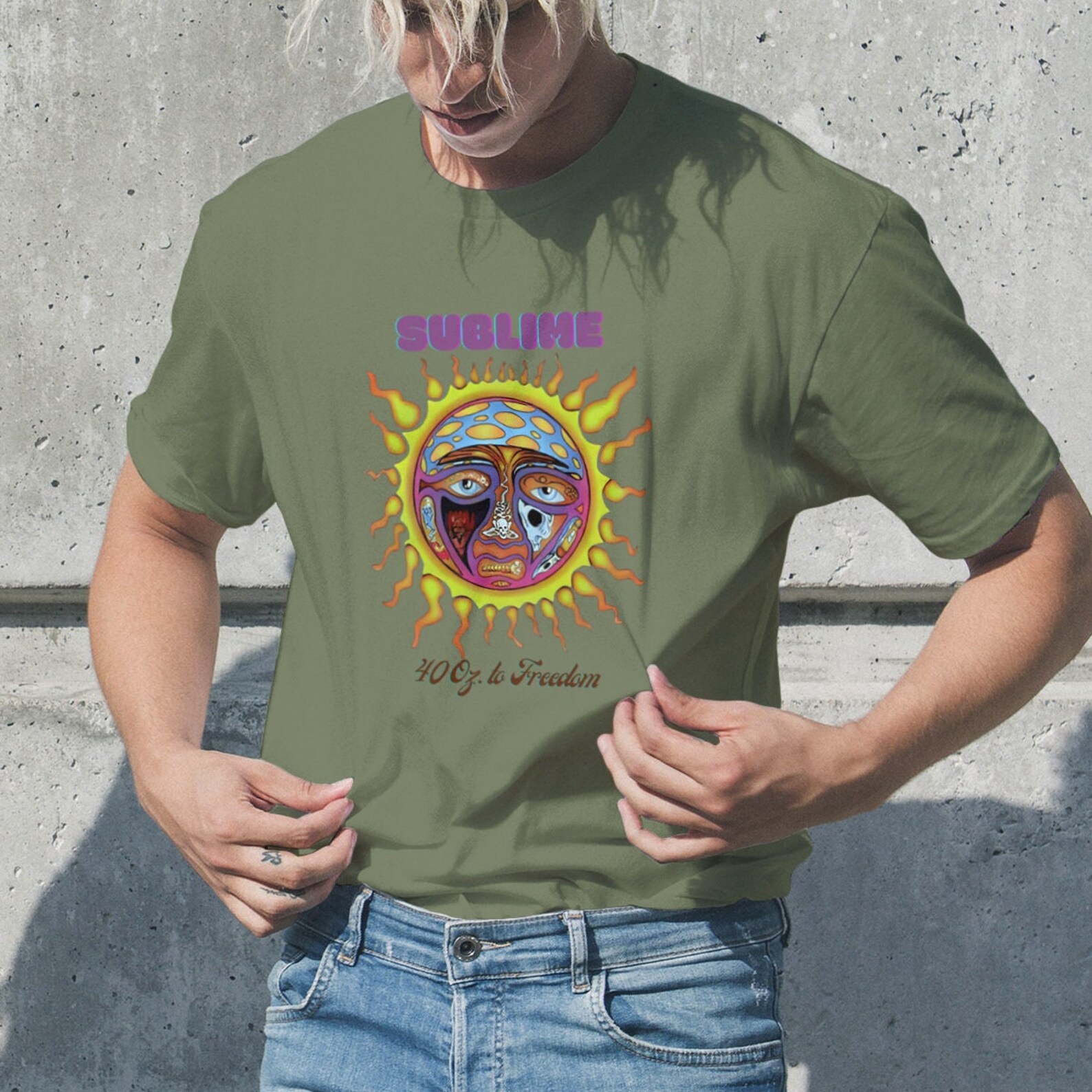 Sublime 40oz. to Freedom Png Summer Png Boho Sun Png - Etsy