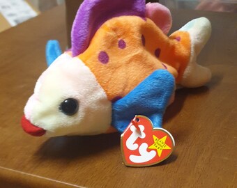 Lips the Fish Beanie Baby 1999 - Etsy