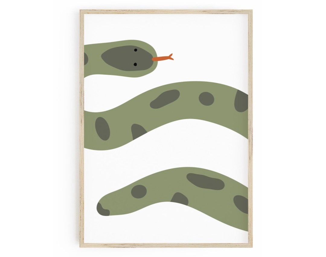 Poster Snake, Boys, Children's Room, Kidsroom, Snake, Decoration ...