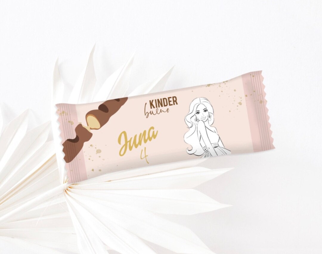 A: Kinder Bueno Duo Doll Children's Birthday Party - Etsy