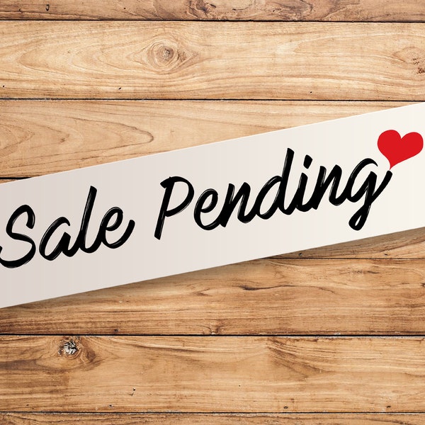 Sale Pending Sticker - Etsy