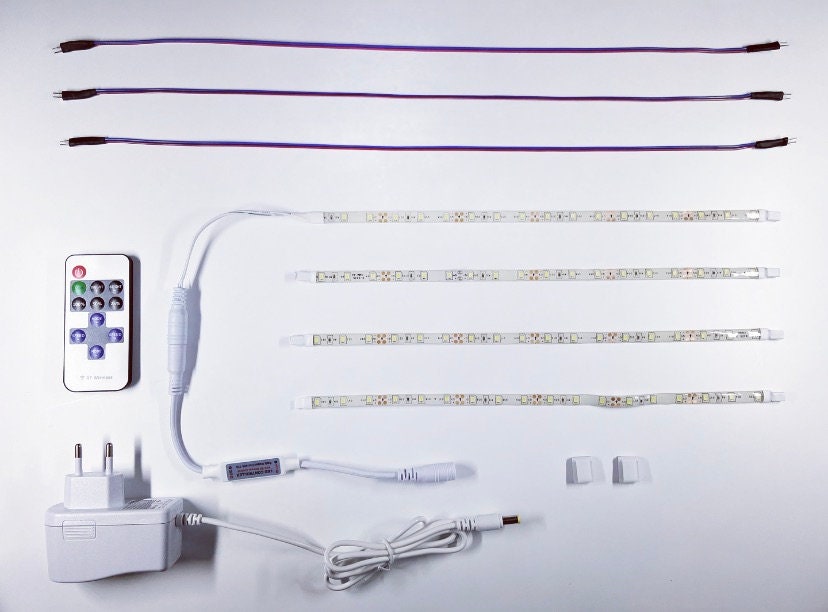 LED Lighting Kit for IKEA Detolf and Blaliden Display Cases - Warm ...