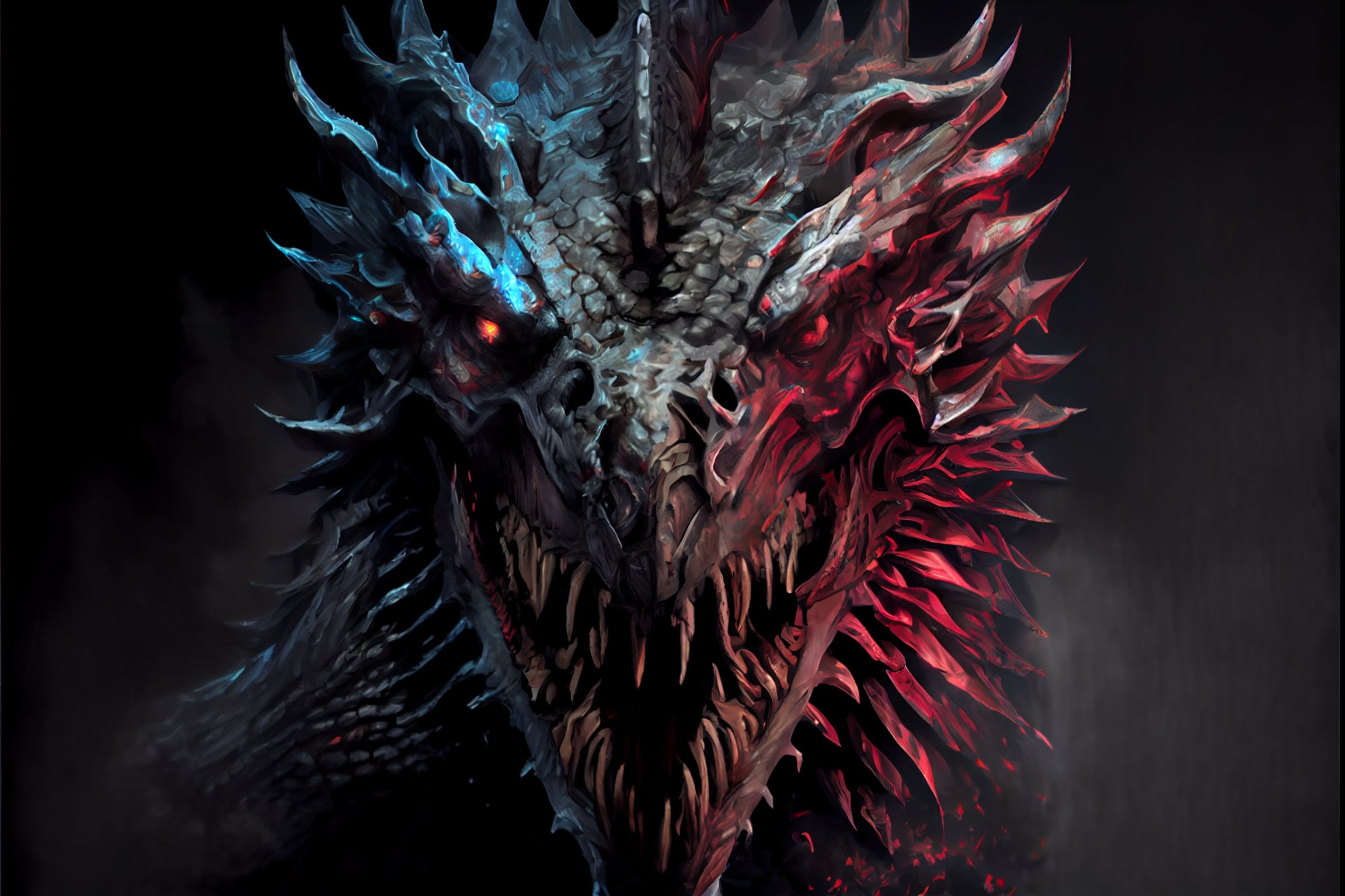 Generative Art G.O.T. Inspired Dragon - Etsy