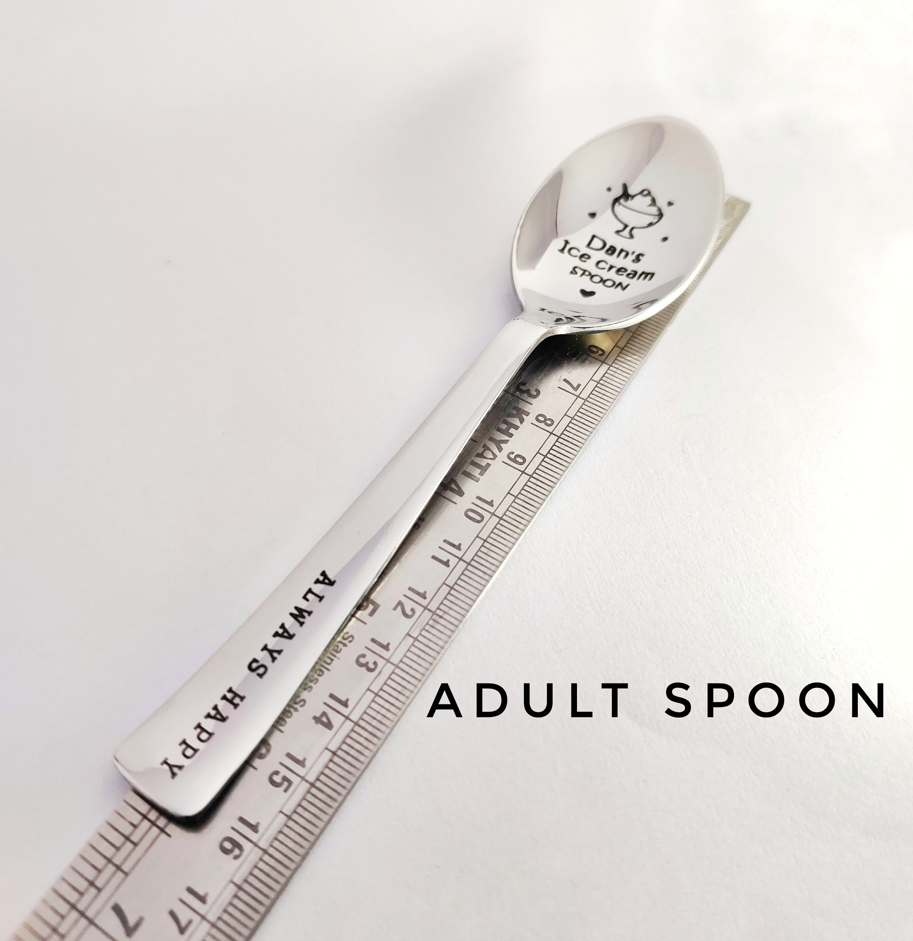 Customized Spoon - Custom Spoon - Custom Engraved Spoon Gifts ...