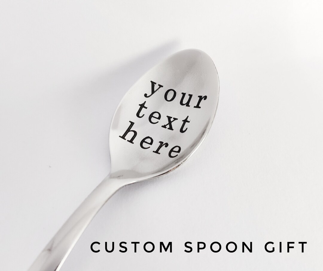 Custom Spoon . Personalized Spoon. Customized Spoon . Custom Engraved ...