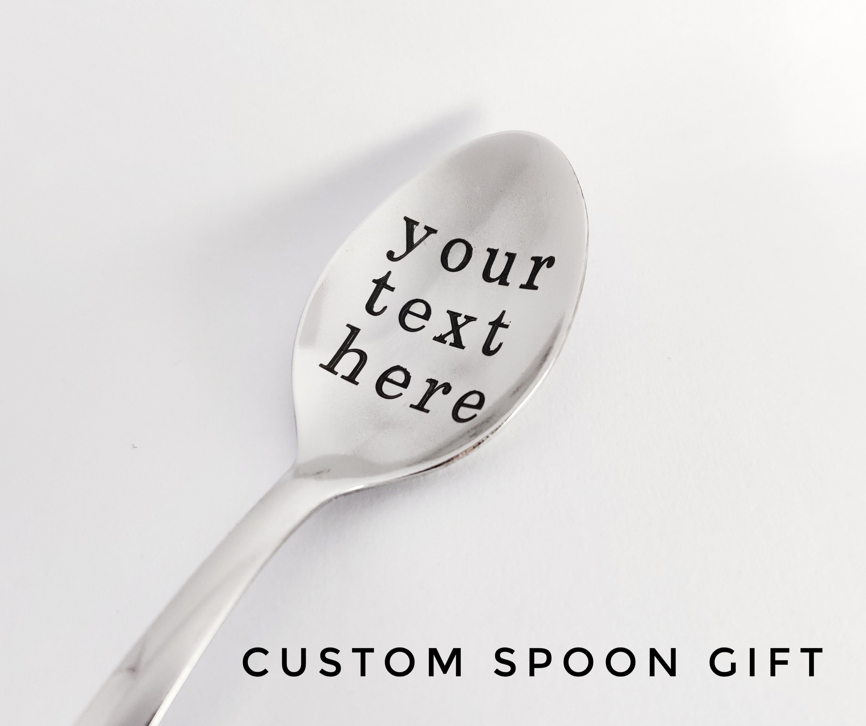 Customized Spoon - Custom Spoon - Custom Engraved Spoon Gifts ...