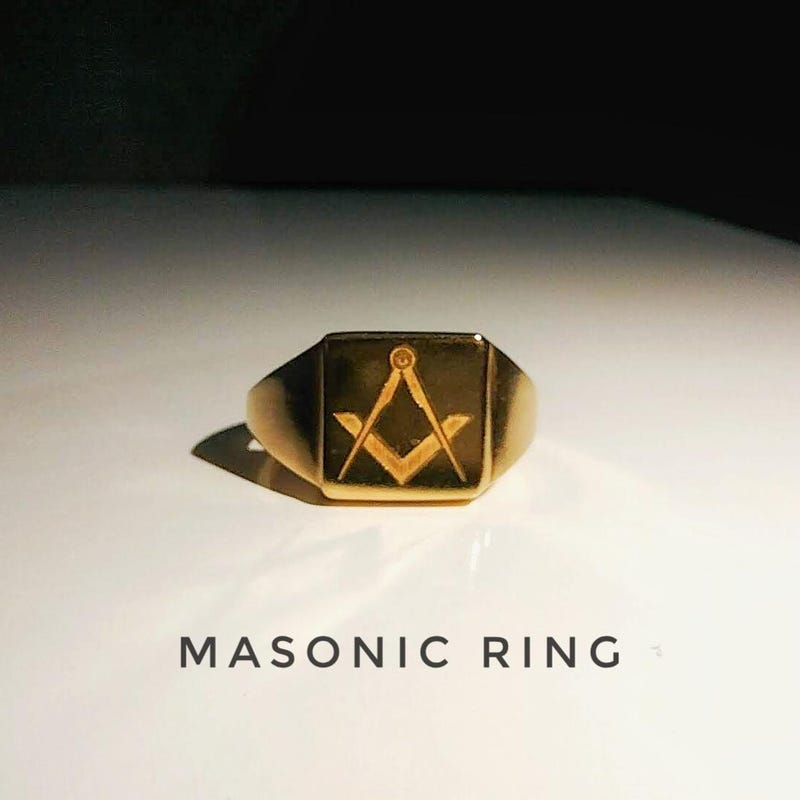 Masonic Rings and Emblems - Etsy Canada