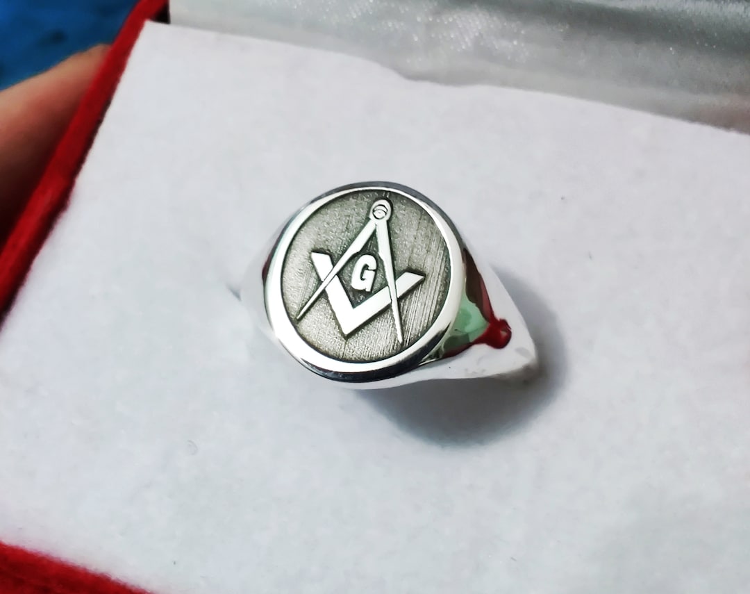 Masonic, Freemason Ring , Masonic Ring, Lodge Number, Master Mason ...