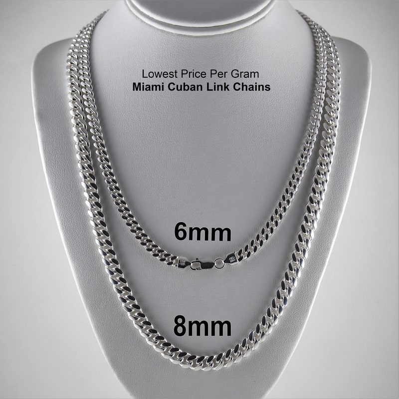 Heavy Silver Chain - Etsy