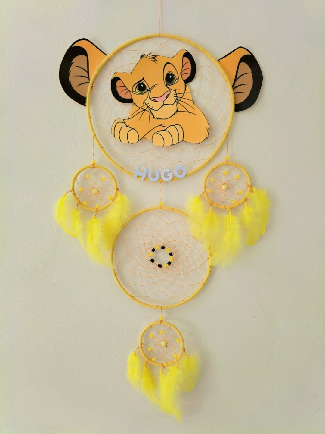 Giant Simba Dreamcatcher Personalized With First Name - Etsy