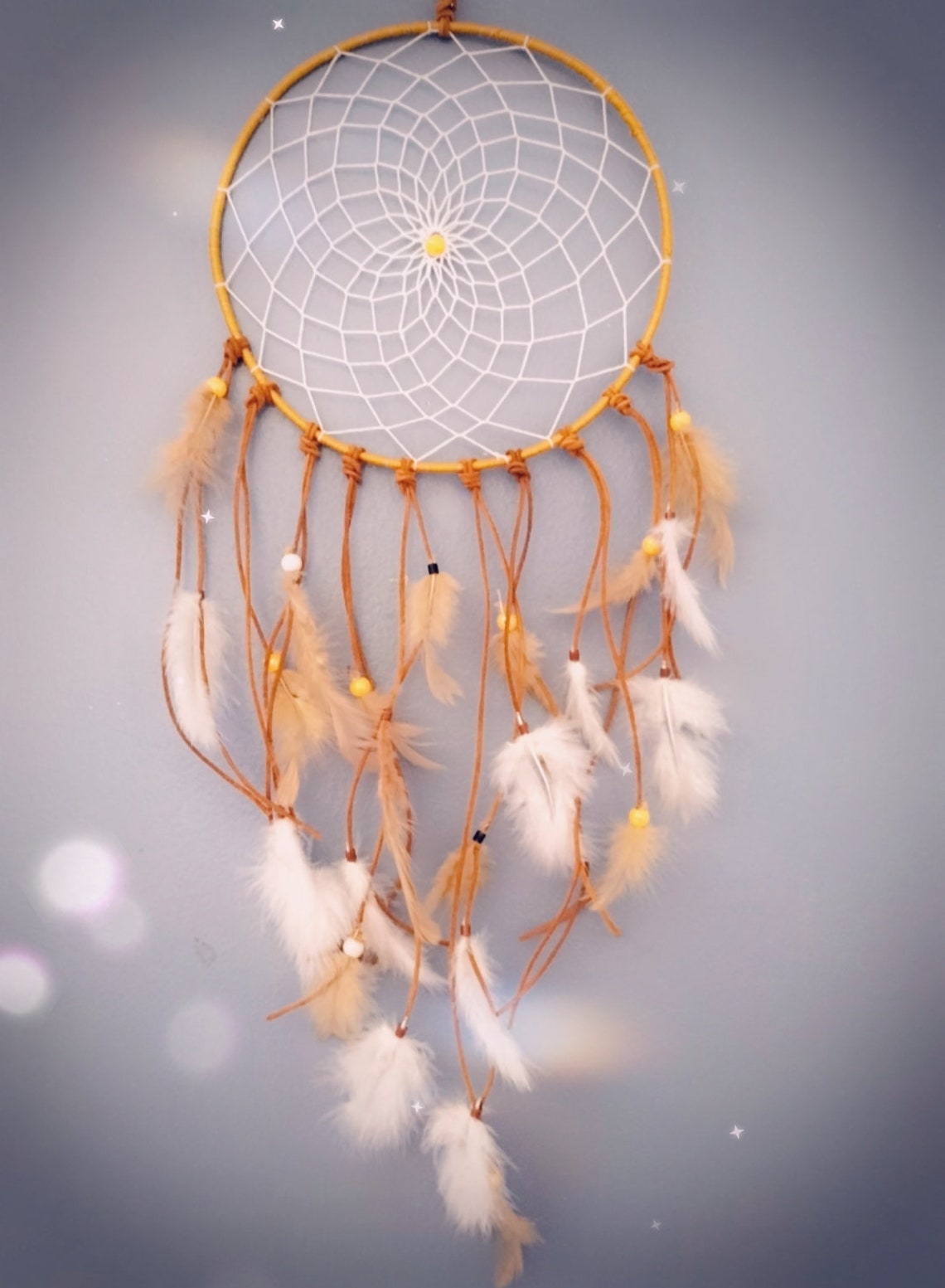 Indian Leather Rope Dream Catcher - Etsy