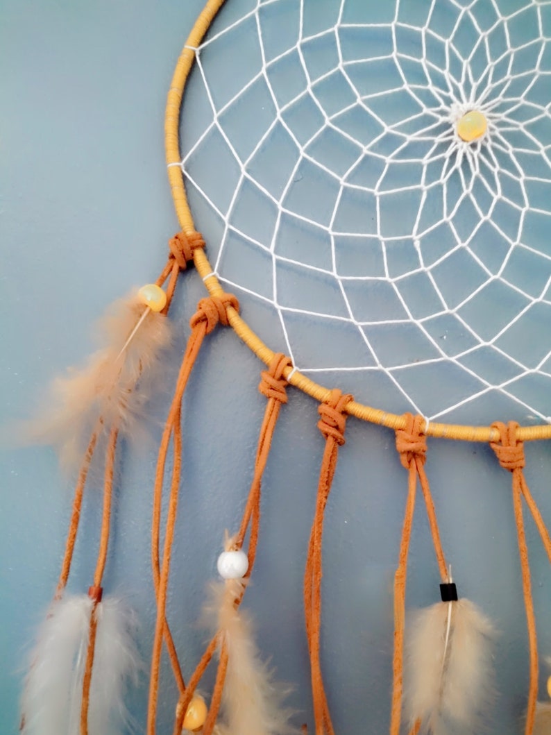 Indian Leather Rope Dream Catcher - Etsy