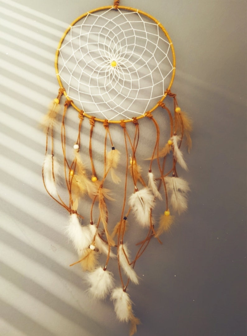 Indian Leather Rope Dream Catcher - Etsy