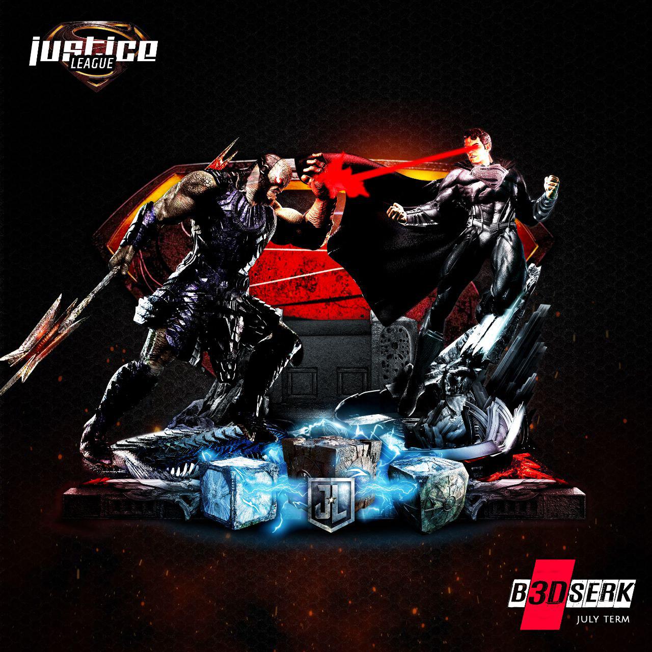 Superman Diorama 1 Marvel Stl File, Captain Marvel Stl, High Quality ...