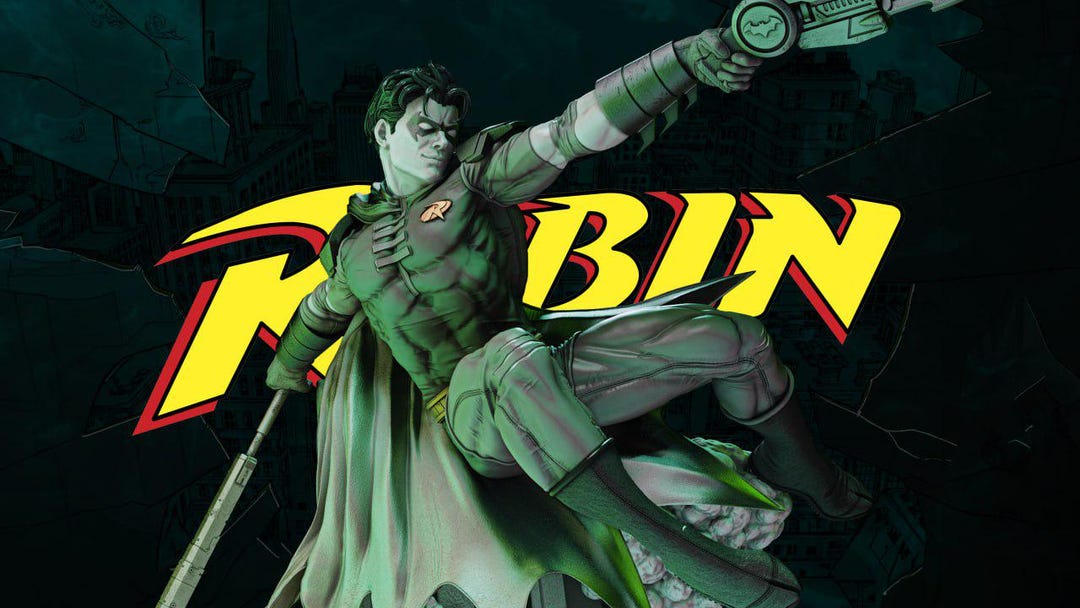Bonus Robin Tim Drake Premium Marvel Stl File, Captain Marvel Stl, High ...