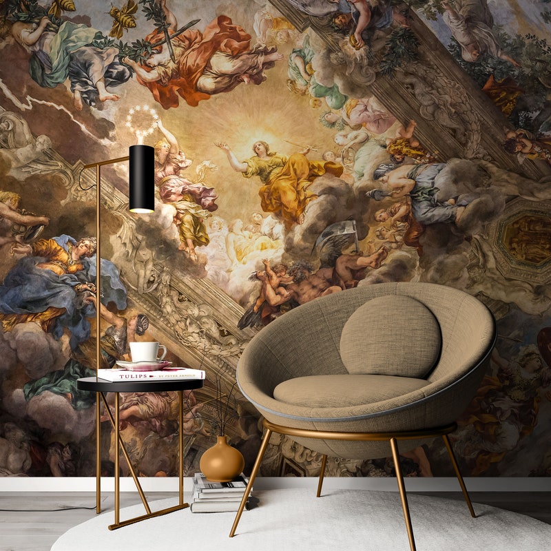 Ceiling Wallpaper - Etsy