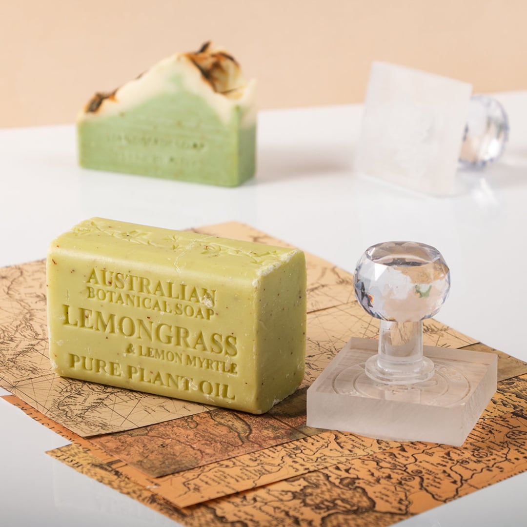 Custom Handmade Soap Stamp Custom Soap Stamp Custom Acrylic - Etsy UK