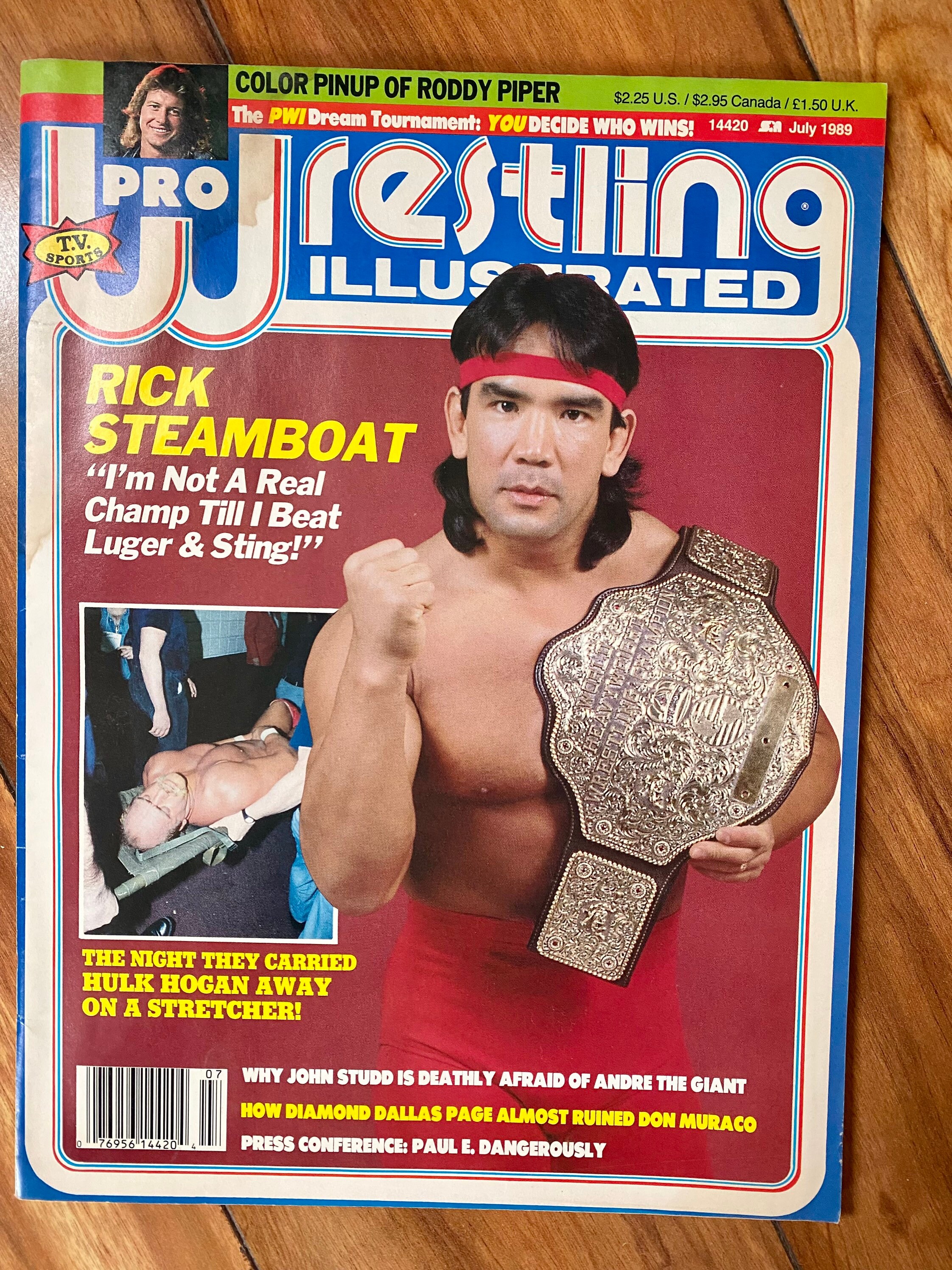 1989 Pro Wrestling Magazine - Etsy