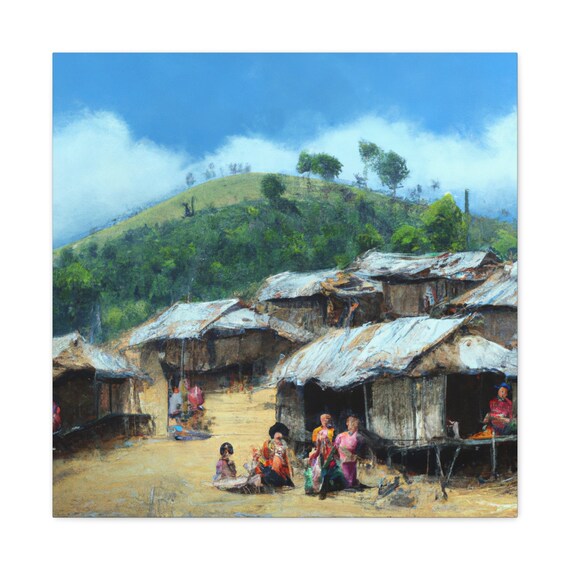 Hmong Sports Drawings And Paintings
