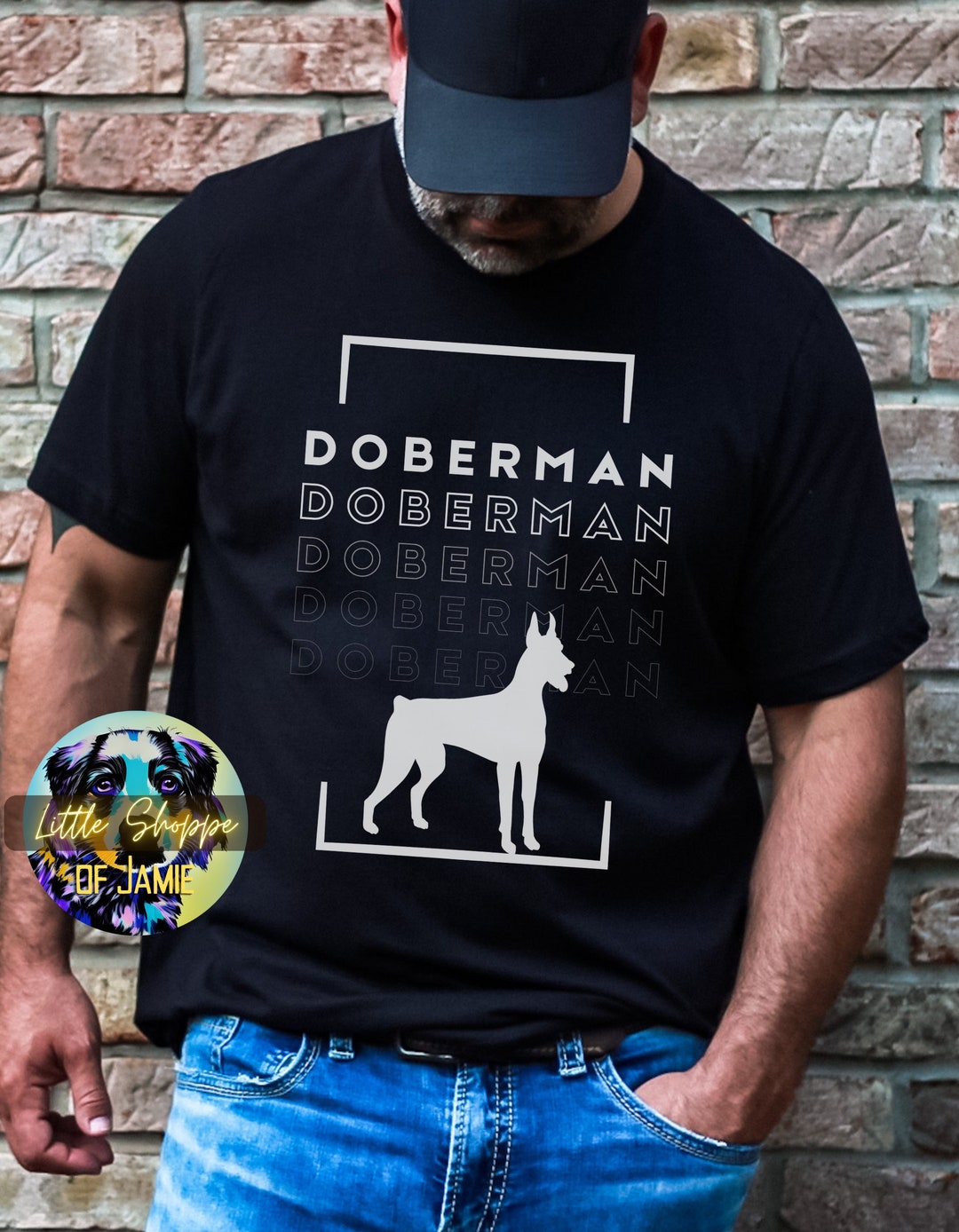 Doberman T Shirt Doberman Pinscher Shirt Dog Gift Doberman Tee Doberman Shirt Dog Lover Gift ...