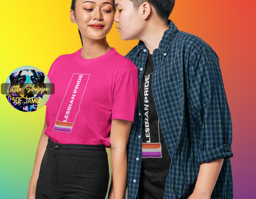 Lesbian Pride Graphic Tee Shirt Pride Month Shirts Equality Shirts