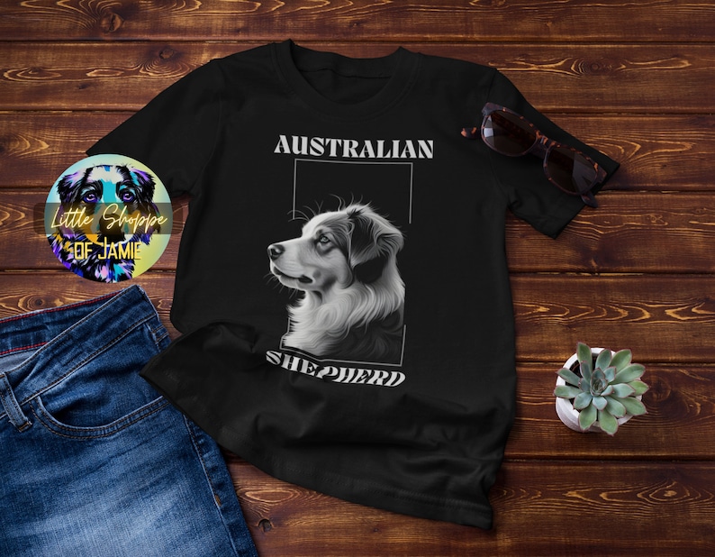 Australian Shepherd T Shirt Aussie Dog Shirt Shepherd Gifts Australian ...