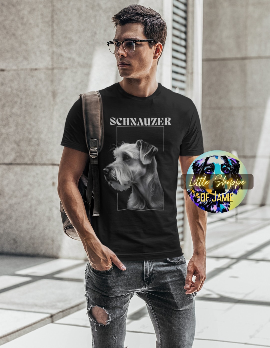 Schnauzer T Shirts Schnauzer Gifts Dog Lover Gifts Schnauzer Dad Tee ...
