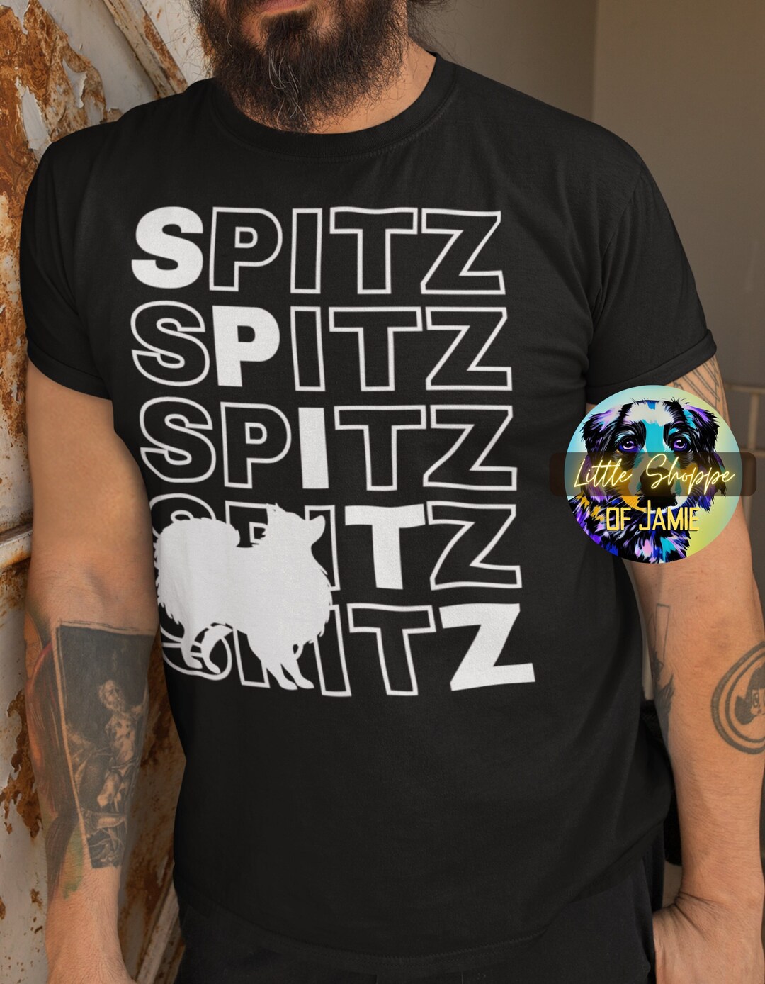 German Spitz T-shirts Spitz Gifts Dog Lover Gifts Dog Mom Shirt Dog Dad ...