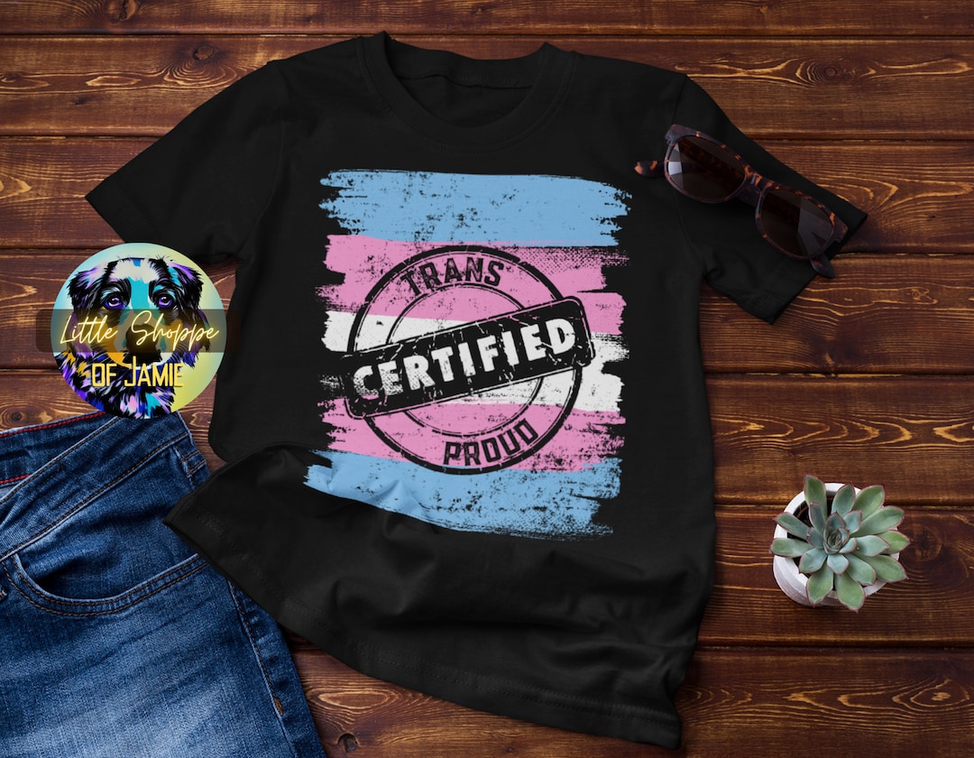 Transgender Pride T-shirt Trans Pride Flag Shirt Pride Month Shirt ...