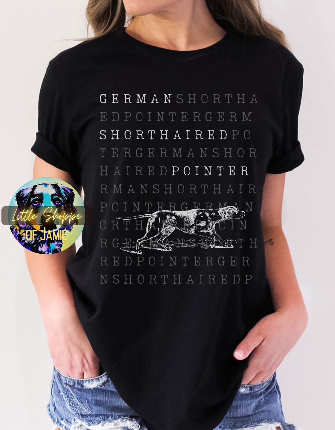 German Shorthaired Pointer T-shirt Pointer Mom Shirt Pointer Mom Gift Pointer Dad Tshirt Pointer ...