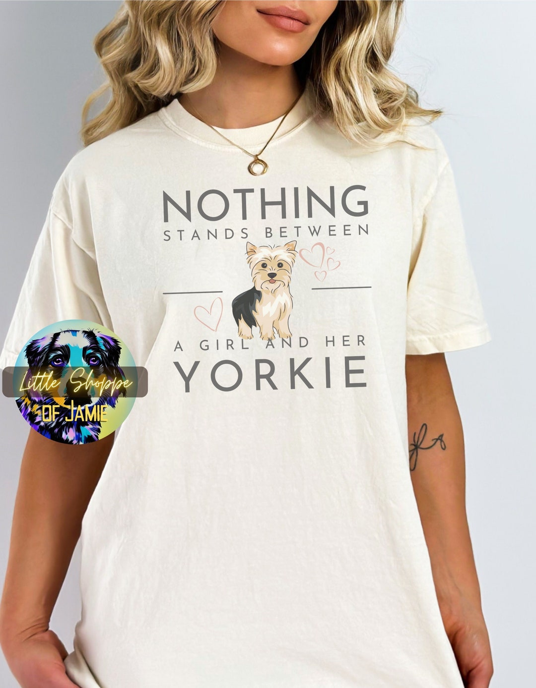 Yorkshire Terrier Graphic Tee Shirt Yorkie Shirts Yorkie Gifts Dog ...