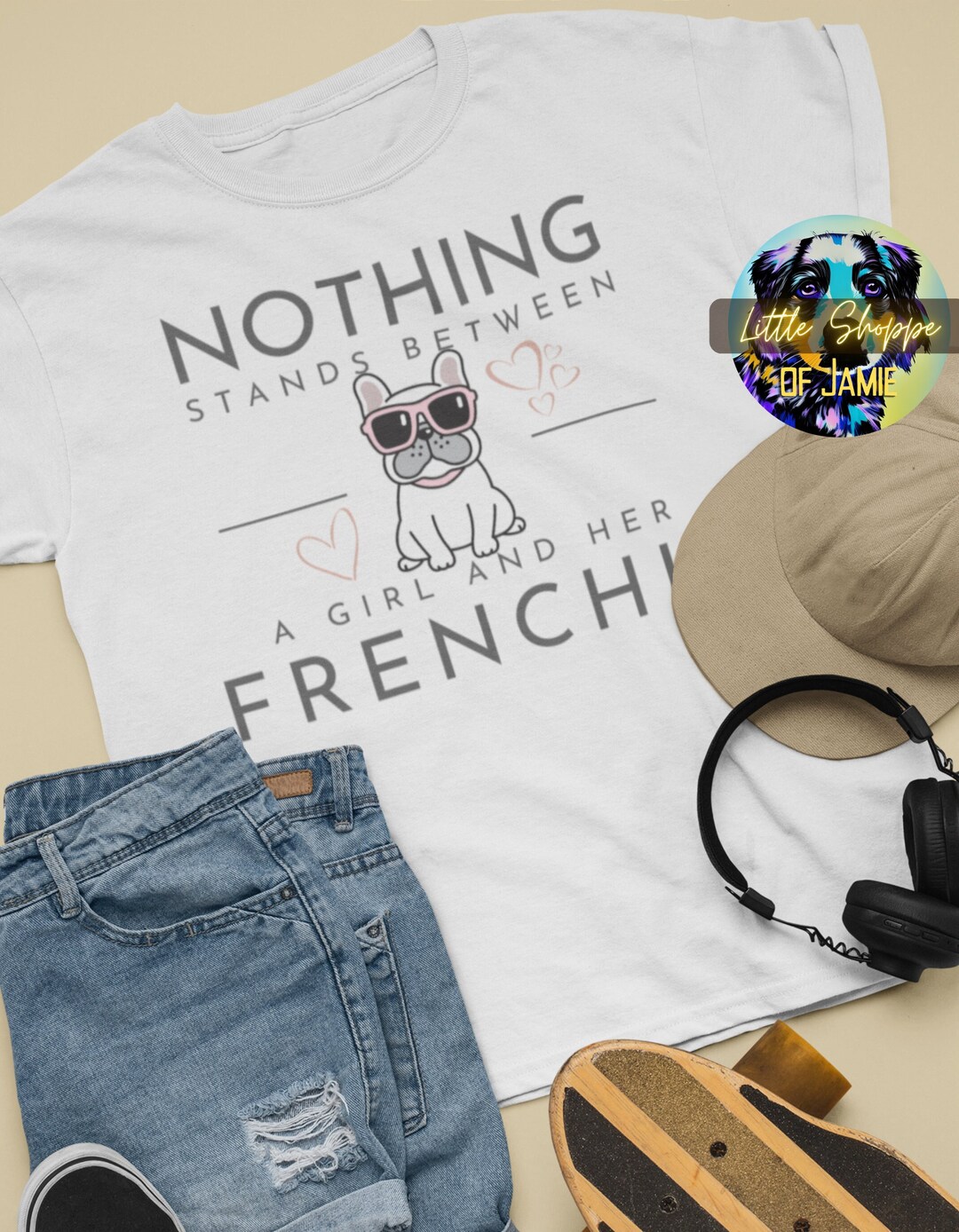 French Bulldog T-shirt Dog Lover Gifts Frenchie Shirts French Bulldog ...