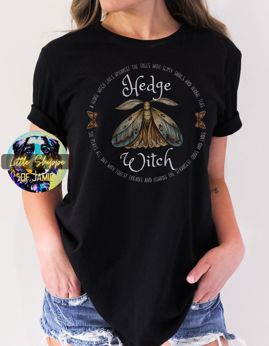 Hedge Witch Shirts Witchcraft Wiccan Gifts Pagan Shirts Goblincore ...